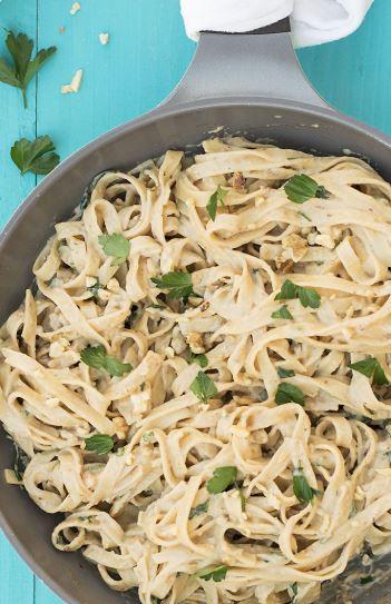 Linguini & Lemon . Vegetarian Pasta Recipe - Cook After Me