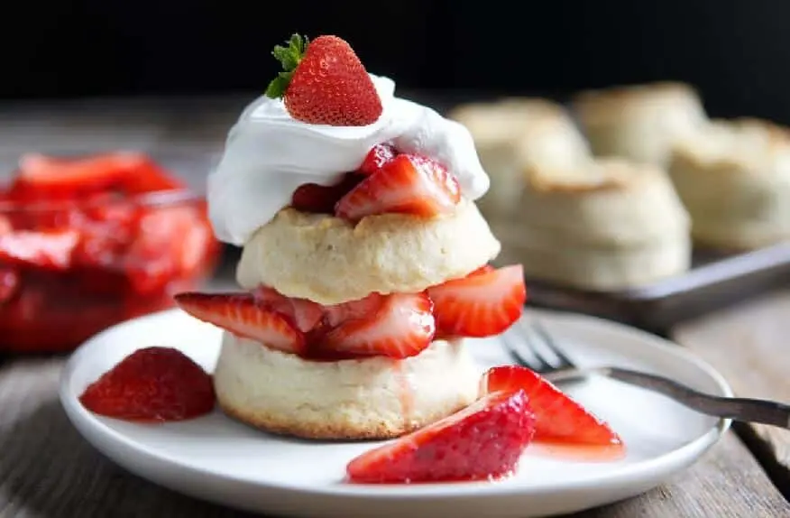Sweet Strawberry Shortcakes . Fruit Dessert Recipe - Cook After Me