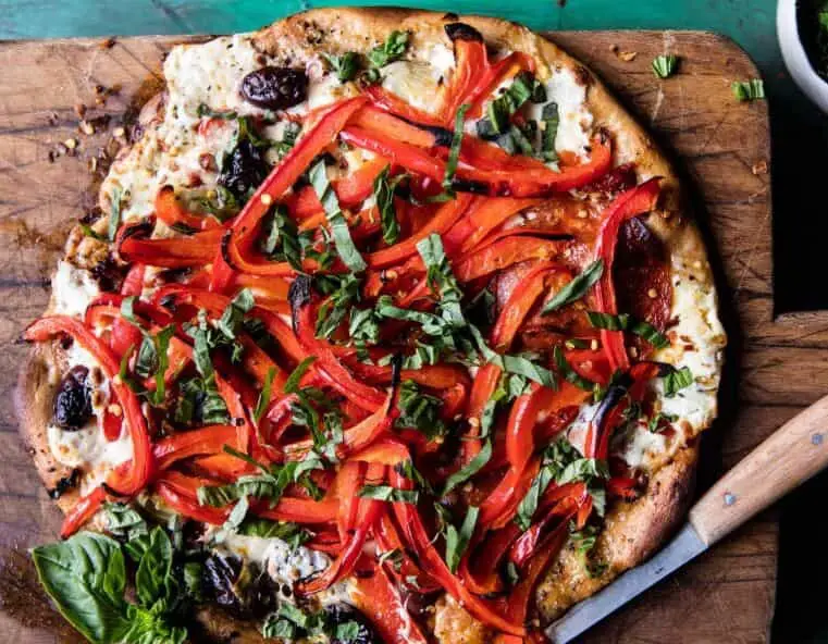 Quick Vegan Pizza Recipe. Italian Cuisine Version! - Cook After Me